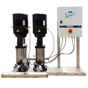 BOOSTER PUMPS SET with stand by in qatar/ ARTEC WATER TECHNOLOGY